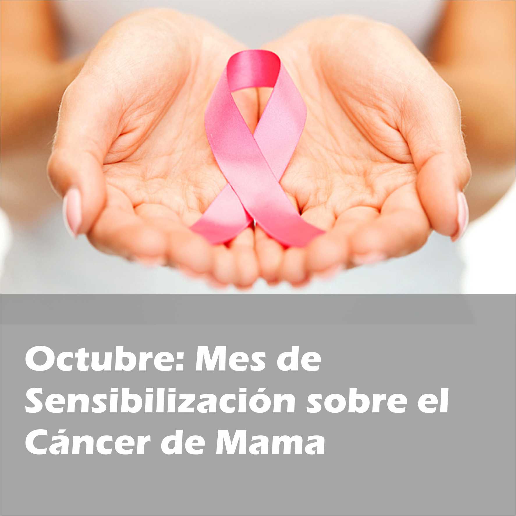 Octubre: Mes de Sensibilización sobre el Cáncer de Mama - ISS - La Pampa